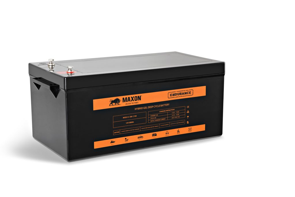 Maxon® Endurance Hybrid Gel Battery 12V 305Ah MXEG12-300 - Budget Batteries
