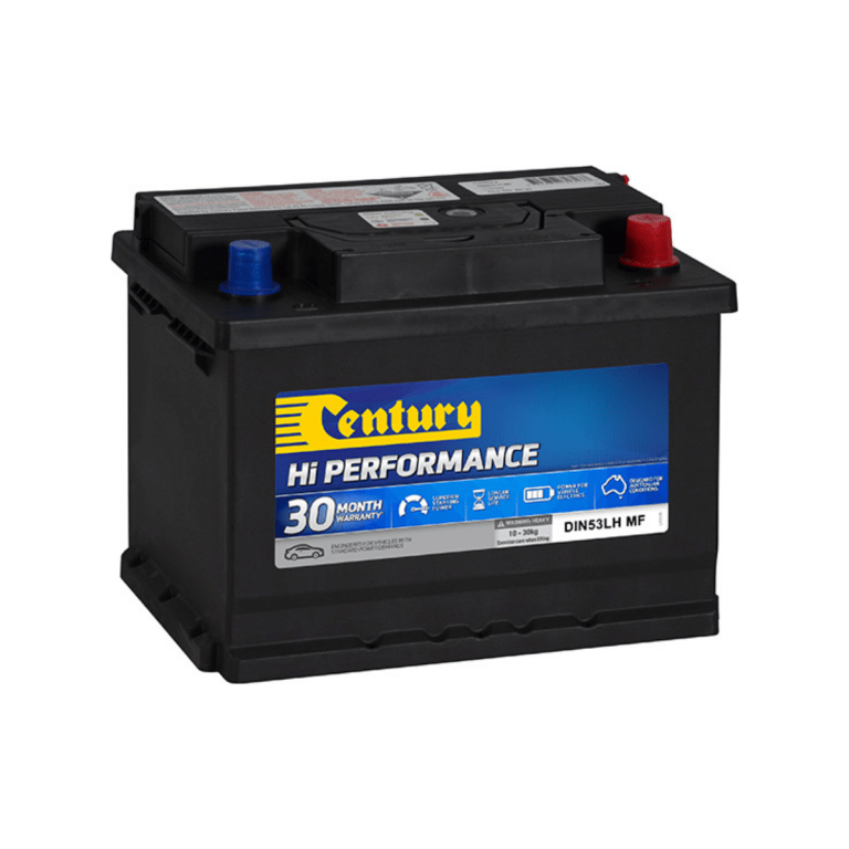 Century High Performance Car Battery DIN53LH MF - Budget Batteries