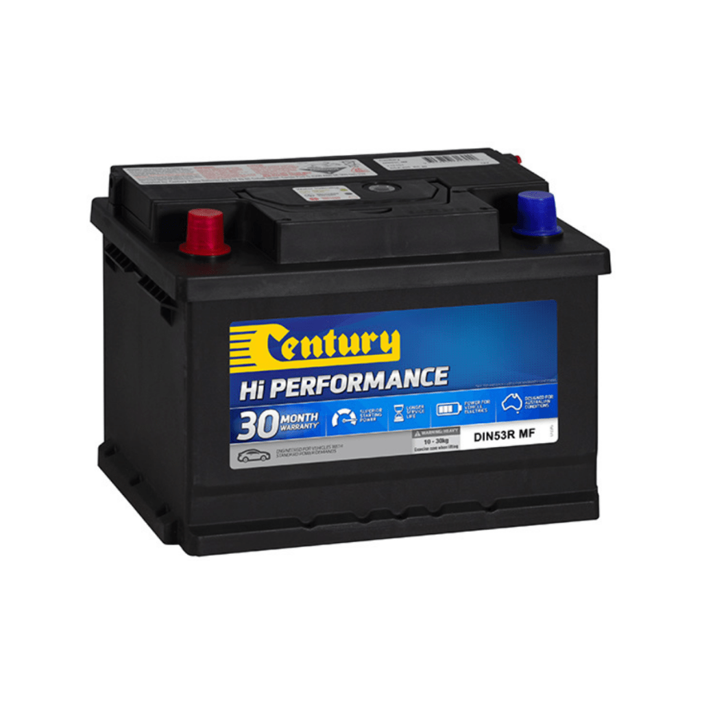 Century High Performance Car Battery DIN53R MF - Budget Batteries