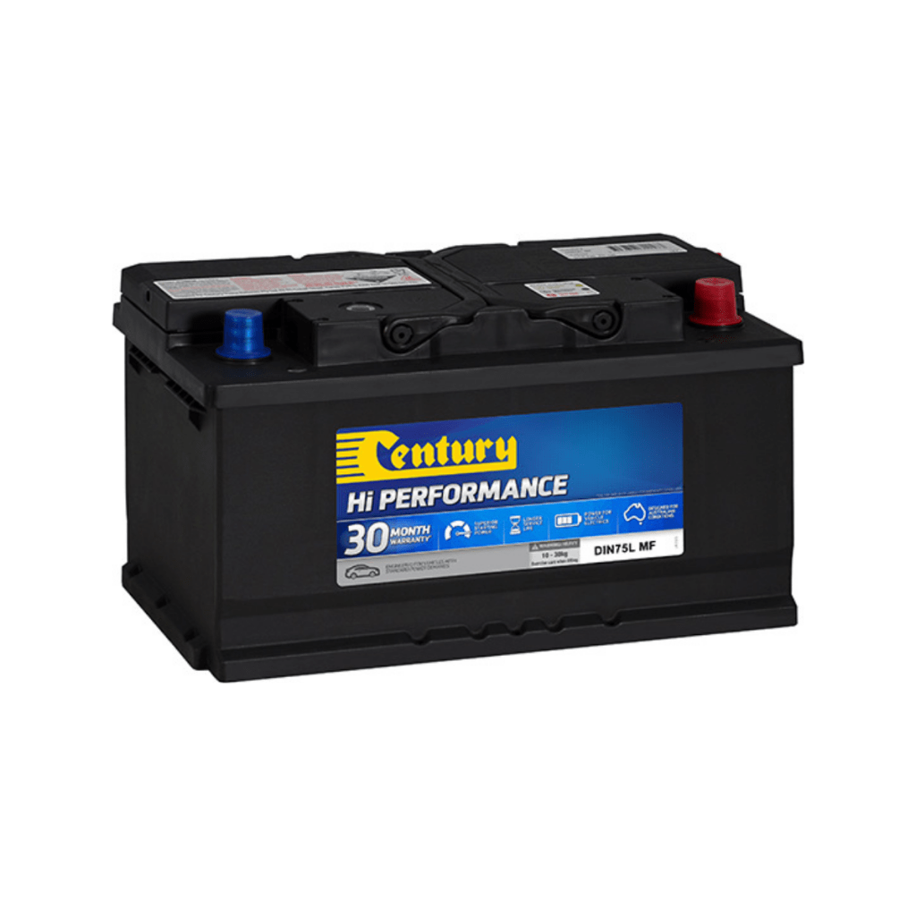 Century High Performance Car Battery DIN75L MF - Budget Batteries