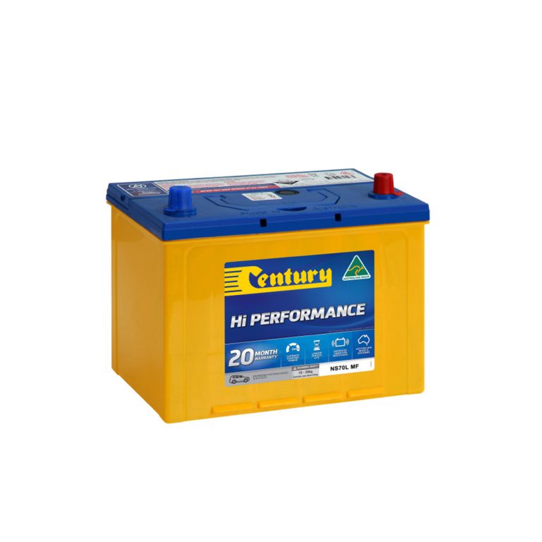 Century High Performance Car Battery NS70L MF - Budget Batteries