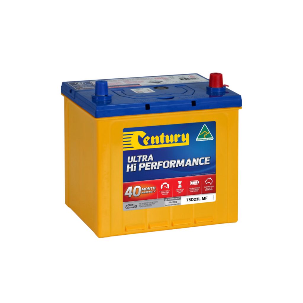 Century Ultra High Performance Car Battery 75D23L MF - Budget Batteries