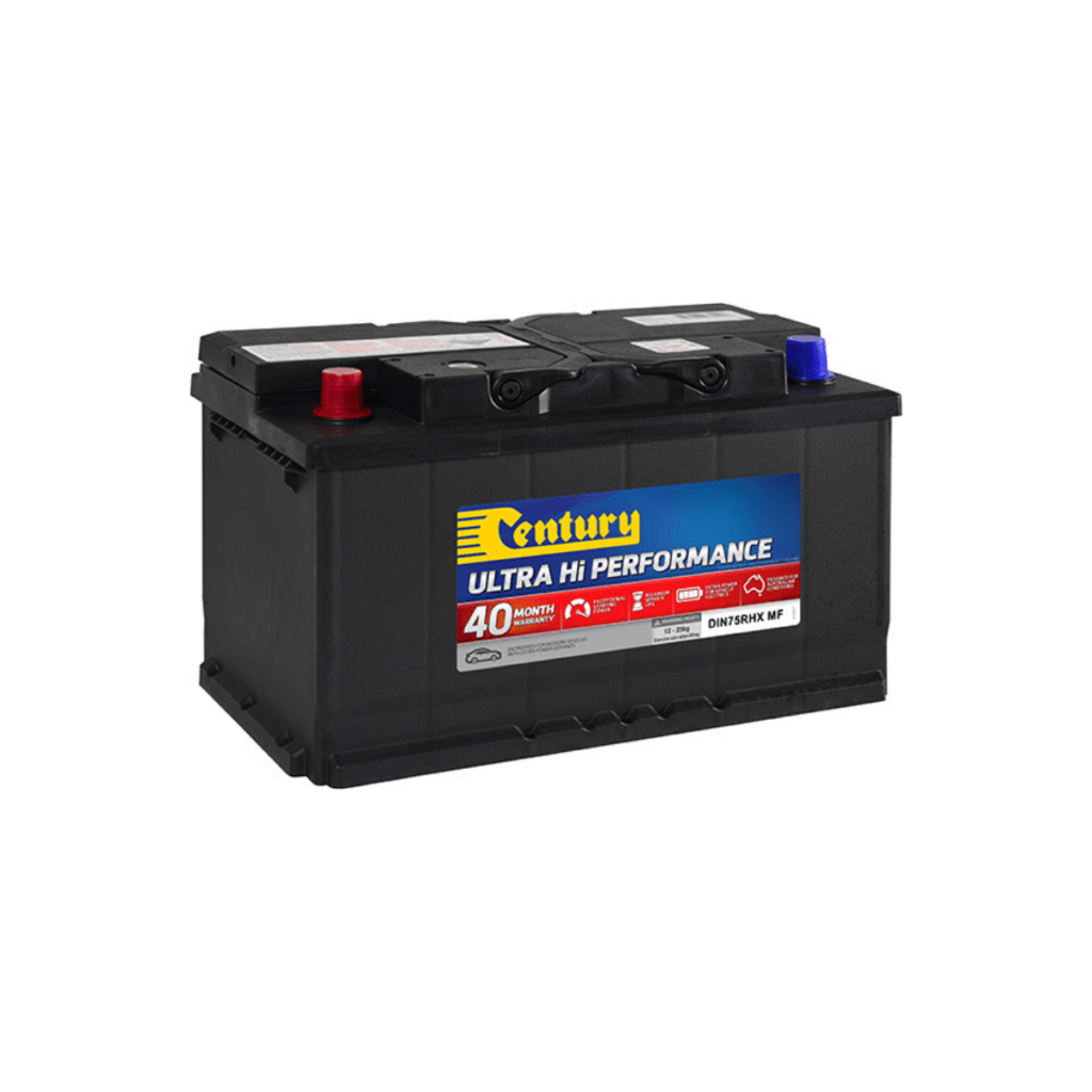 Century Ultra High Performance Car Battery DIN75RHX MF - Budget Batteries