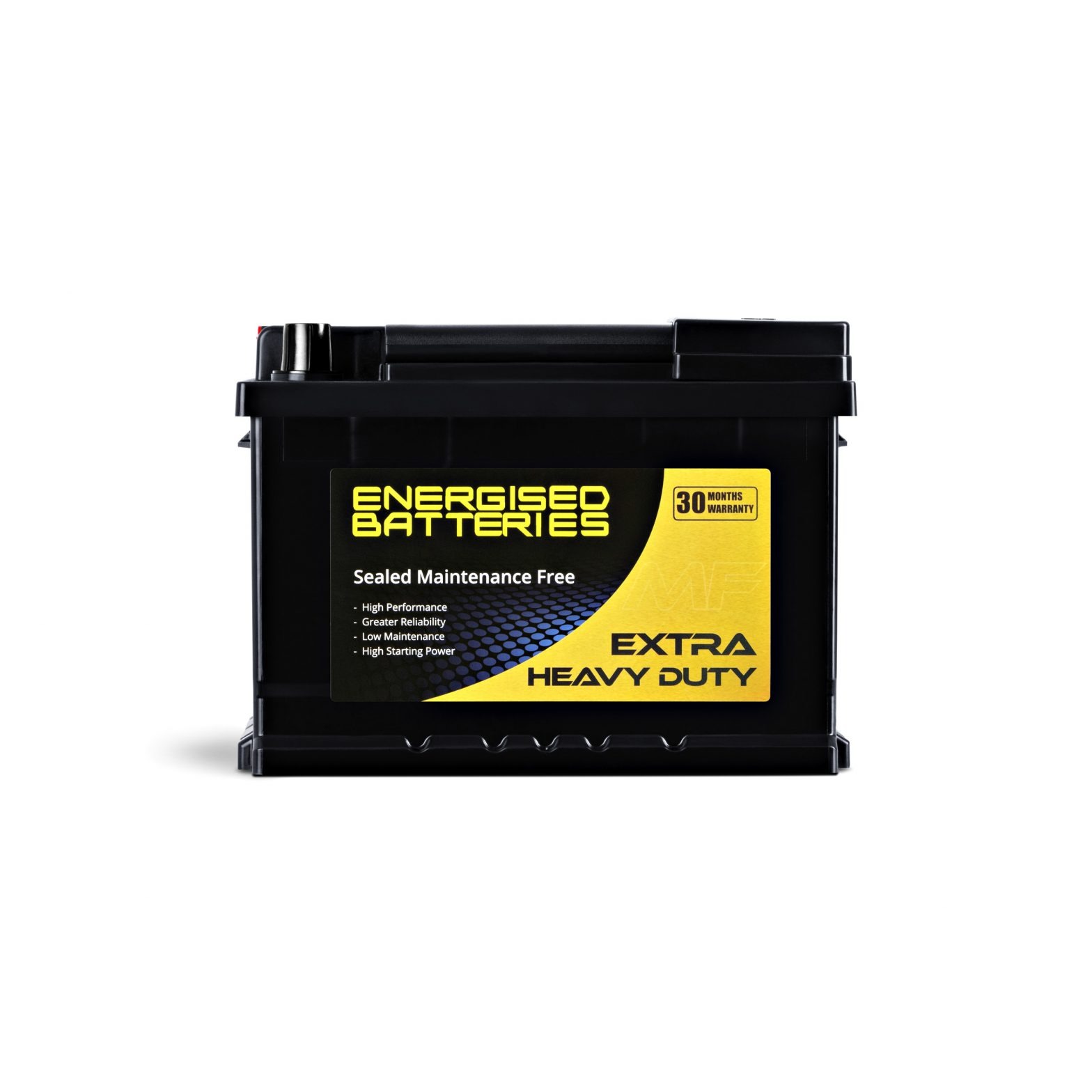 Energised MF Heavy Duty Battery DEL-N55 - Budget Batteries