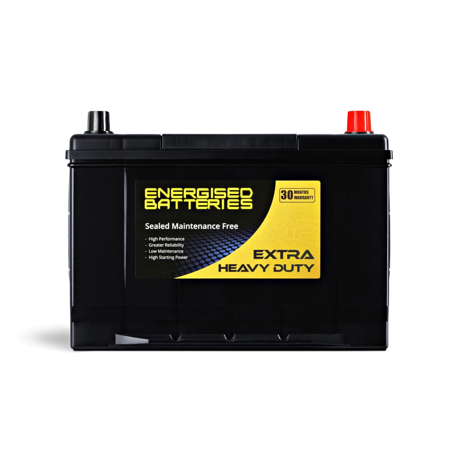 Energised MF Heavy Duty Battery DEL-N70ZZL - Budget Batteries