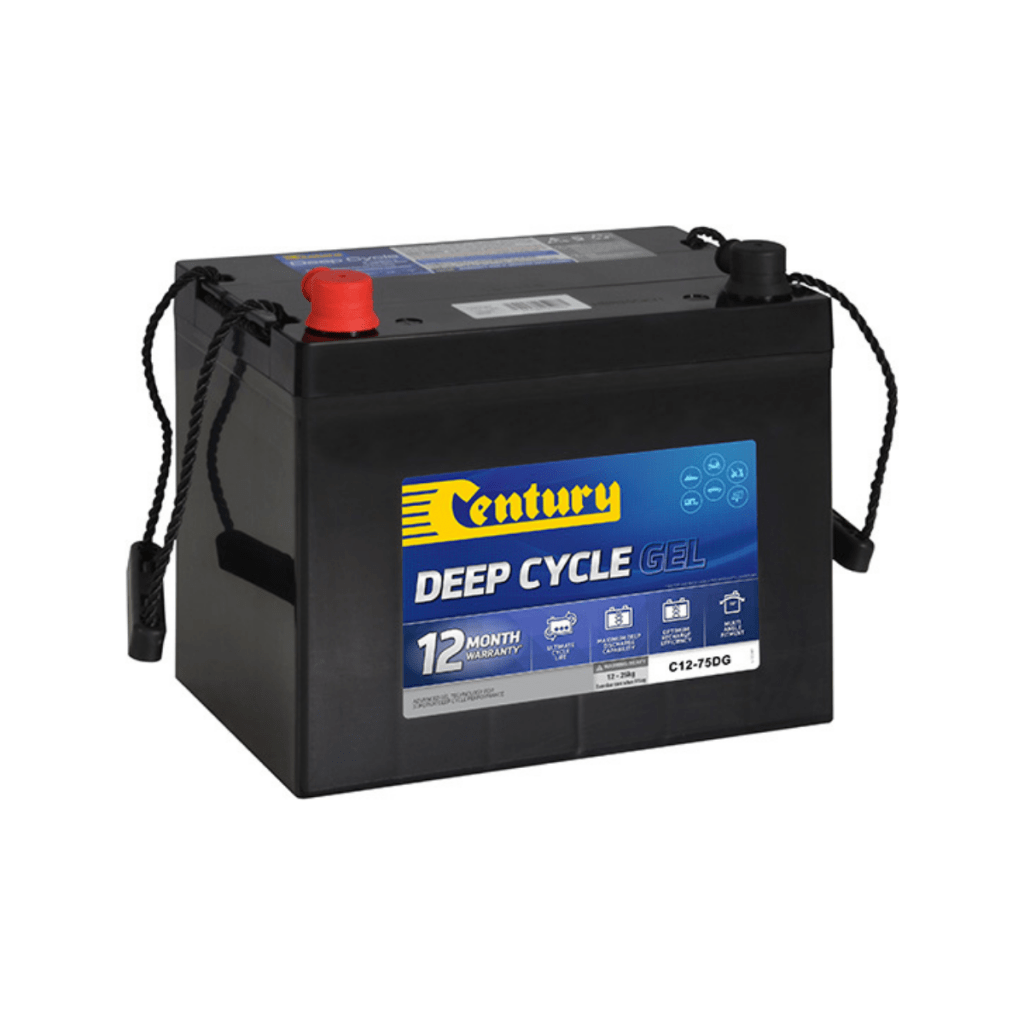 Century Deep Cycle Gel Range C12-75DG - Budget Batteries