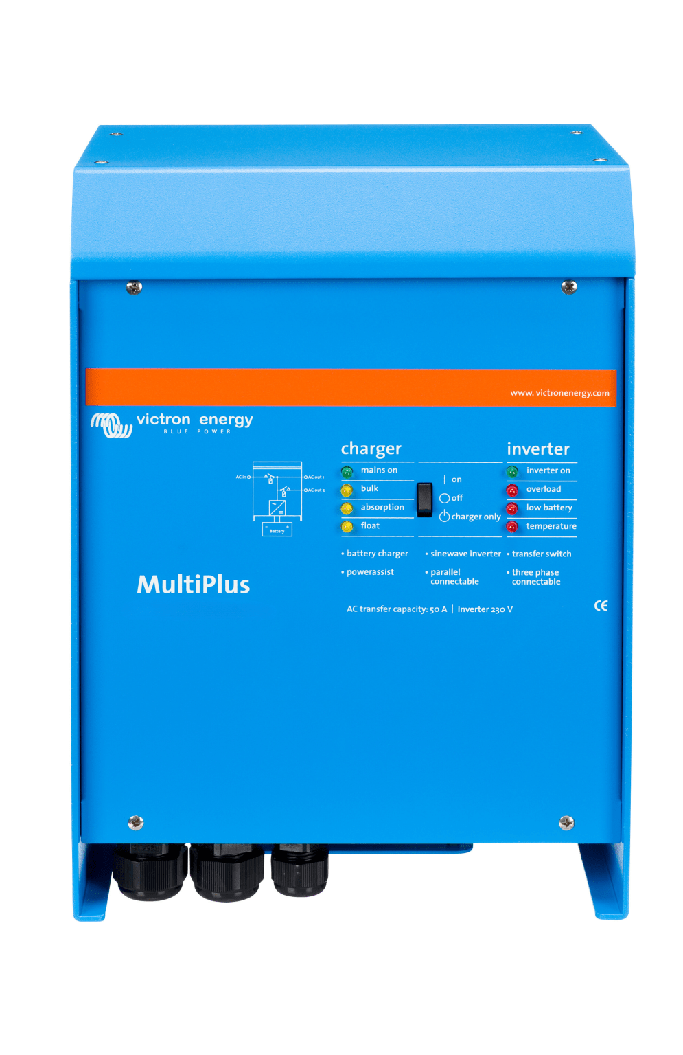 Victron MultiPlus Inverter Charger 48/5000/70-100 230V VE.Bus - Budget ...