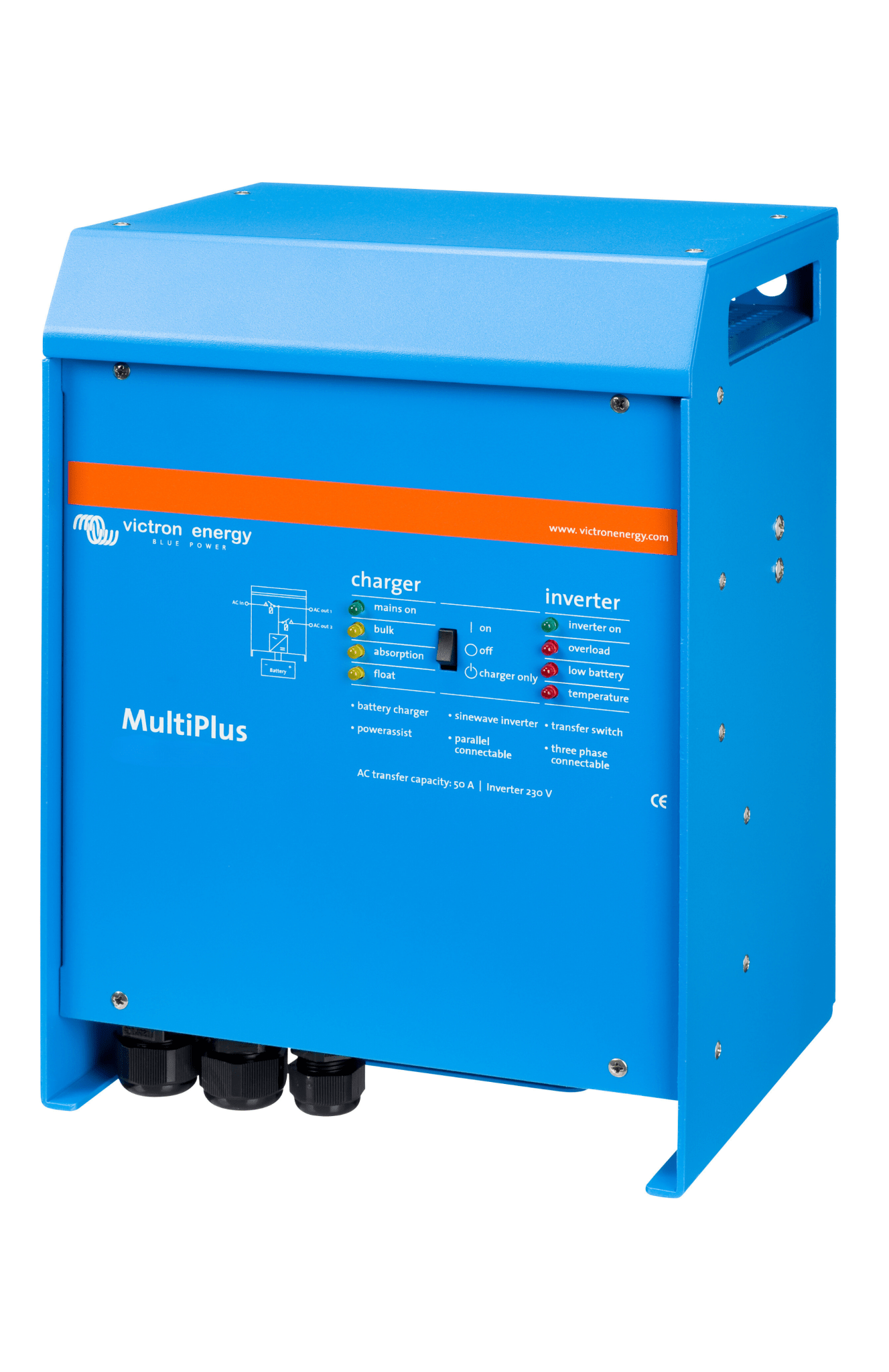 Victron MultiPlus Inverter Charger 48/5000/70-100 230V VE.Bus - Budget ...