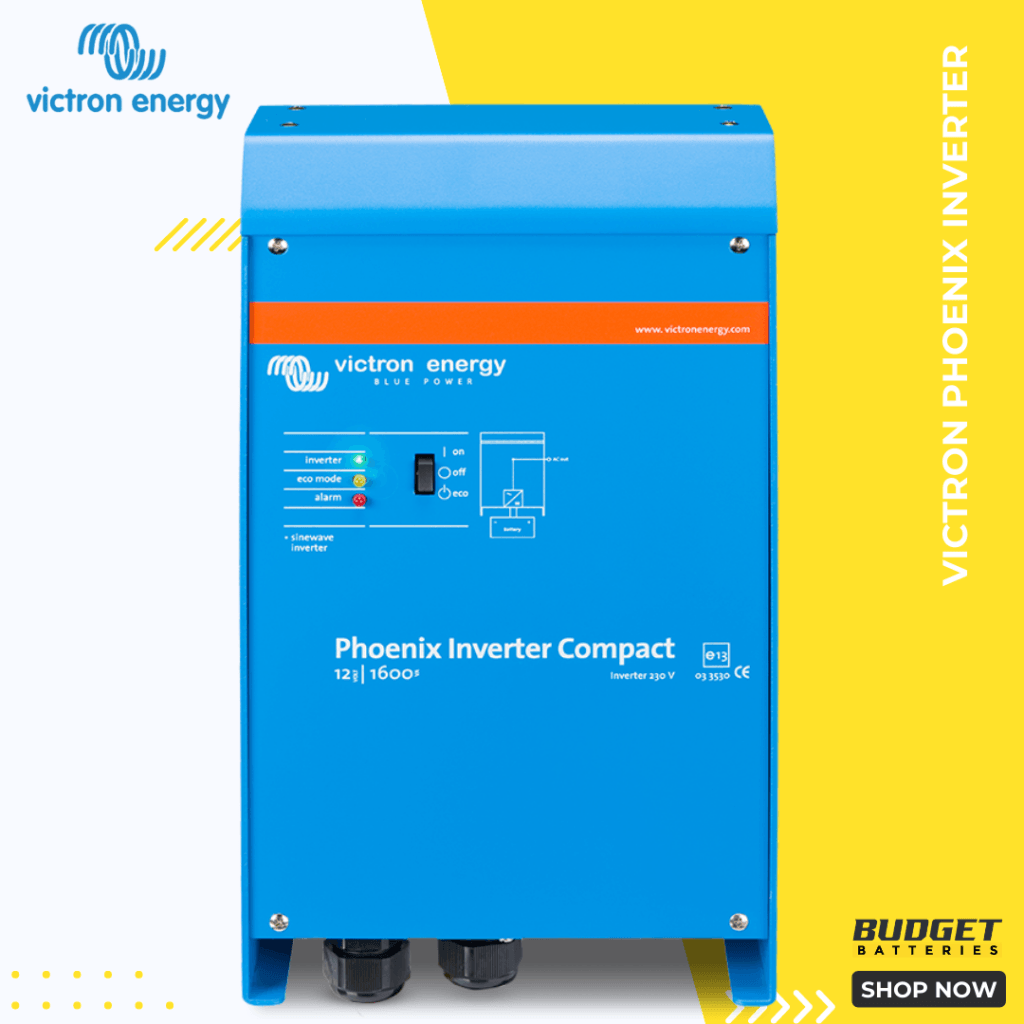 Victron Phoenix Inverter Compact 12/1200 230V VE.Bus - Budget Batteries