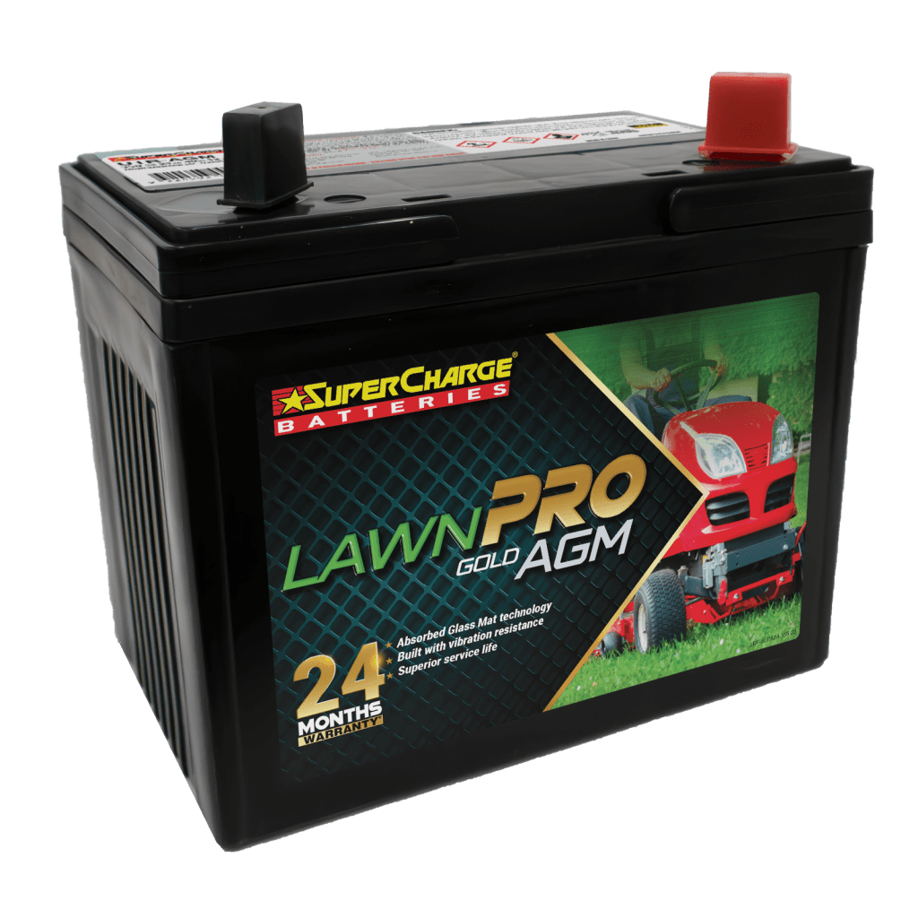 SuperCharge Lawn Pro Ride-On Mower Battery U1R-AGM - Budget Batteries